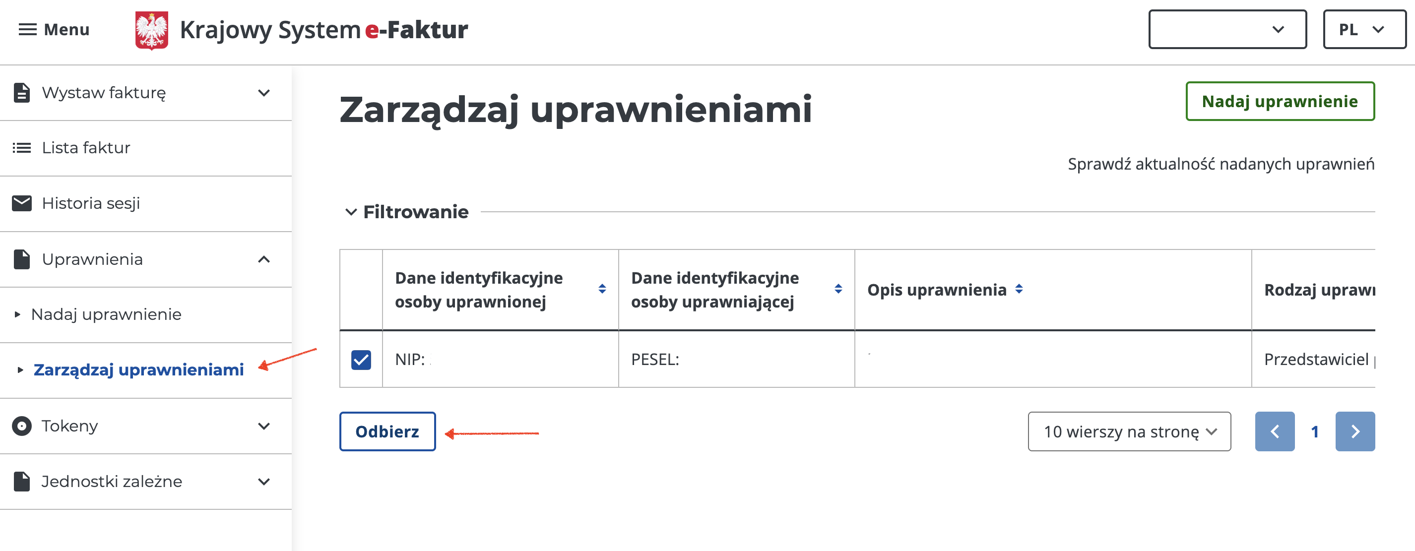 Jak nadać uprawnienia w KSeF? – Pomoc inFakt.pl